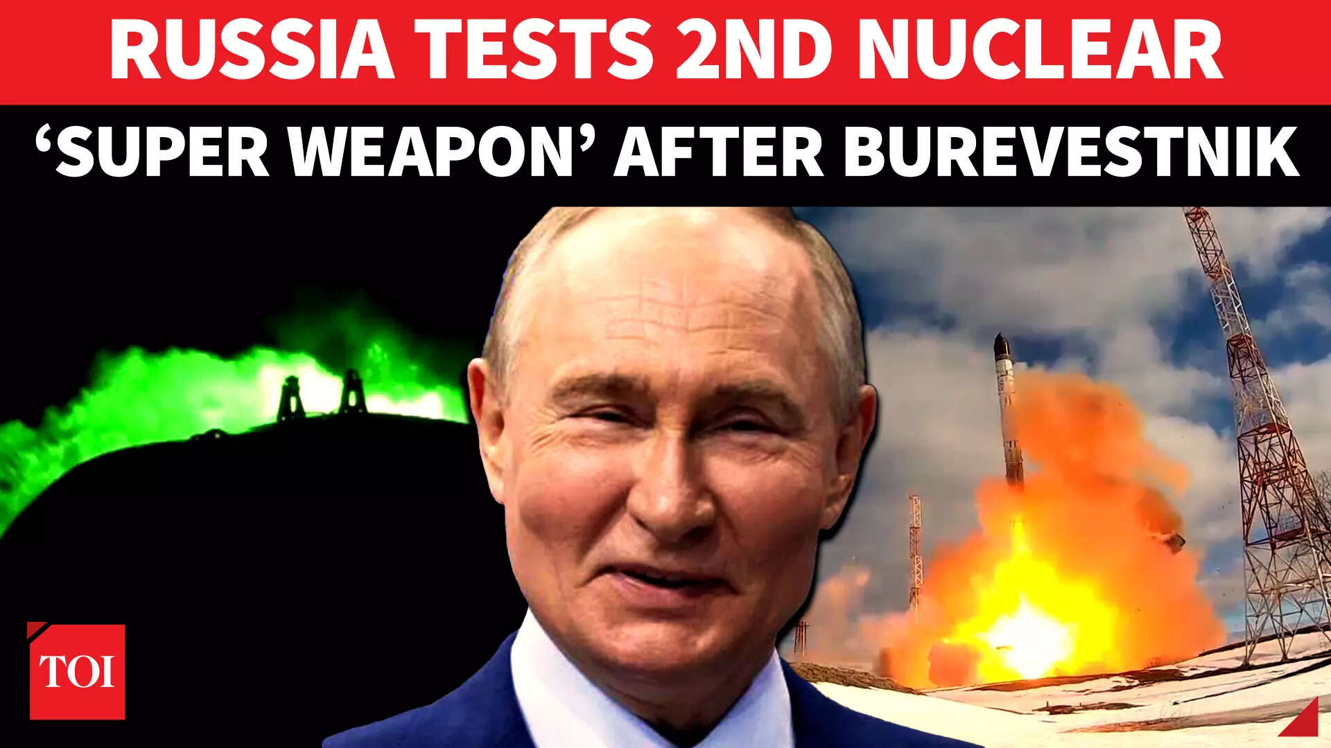 Putin’s 2nd Nuke Bombshell After Burevestnik: Russia Tests Poseidon Sub ...