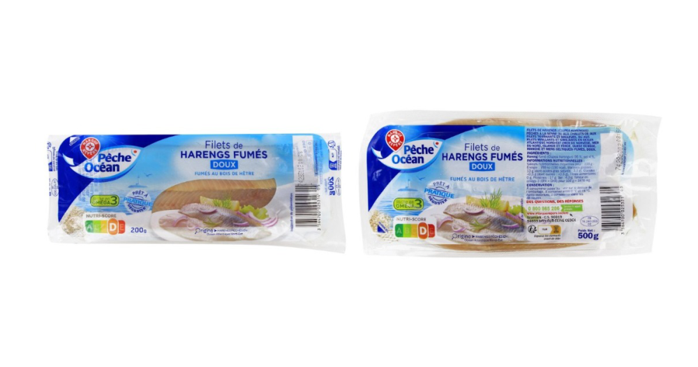 Rappel conso : filets de hareng Peche Ocean vendus chez E.Leclerc