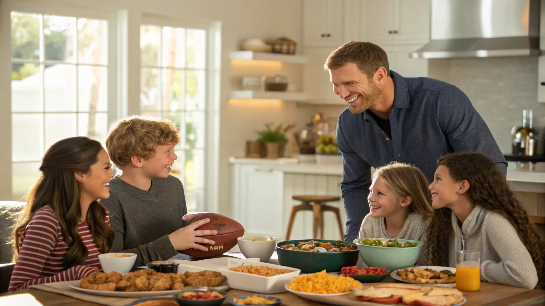 Former Quarterback Links Football To Food