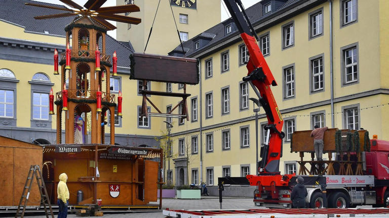 Aufbau startet bald: Das bietet der Wittener Weihnachtsmarkt im Jahr 2025