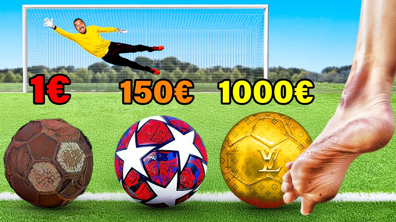 Chaque but fait monter le prix du ballon! ⚽️