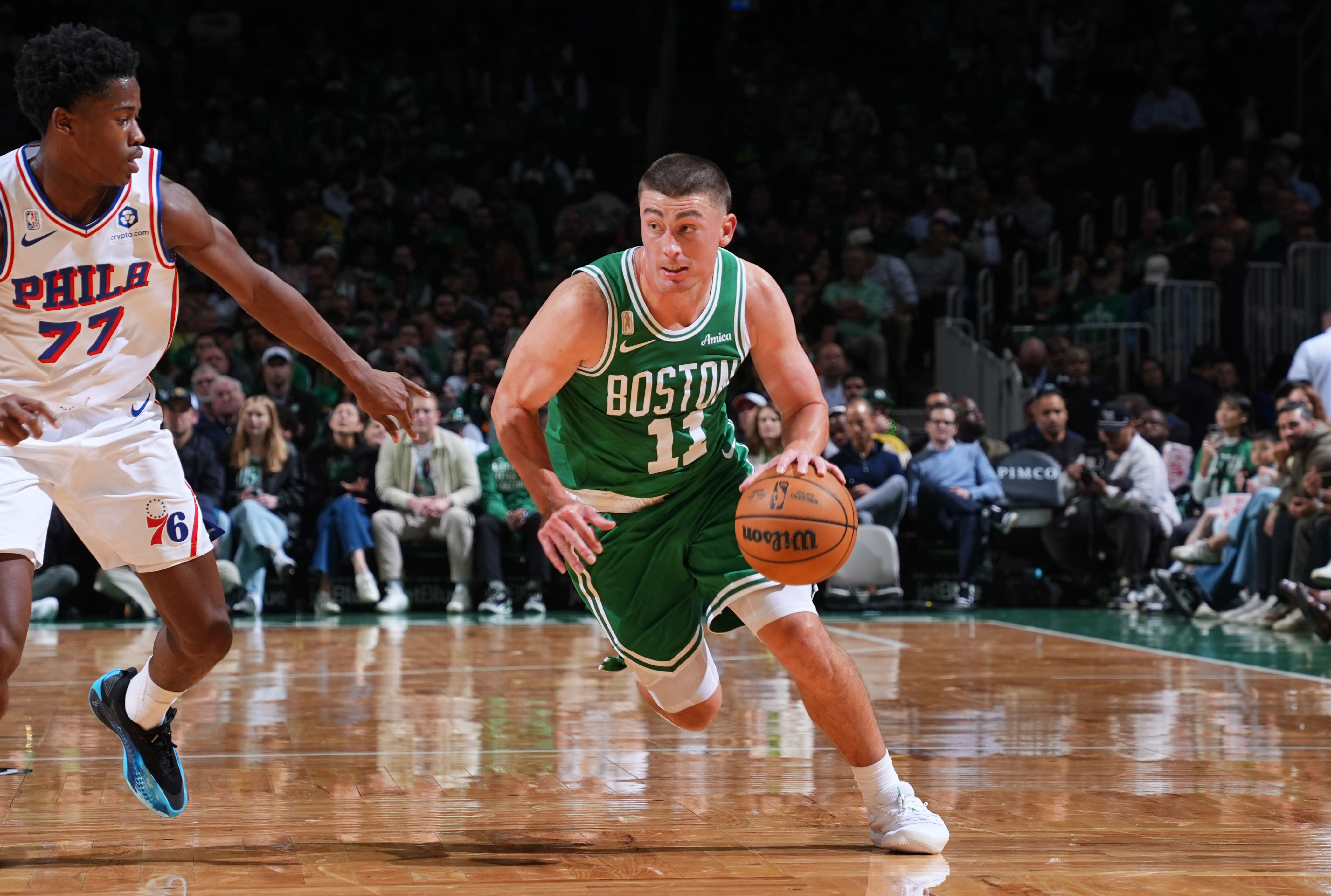 Boston Celtics (5-6) at Philadelphia 76ers (6-4) Game #12 11/11/25