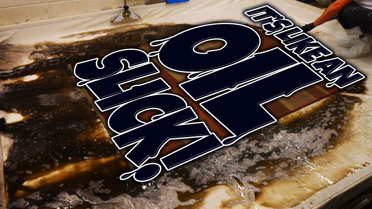 It Looked Like An Oil Slick! Filth Encrusted Rug Gives Up It's Secrets ...