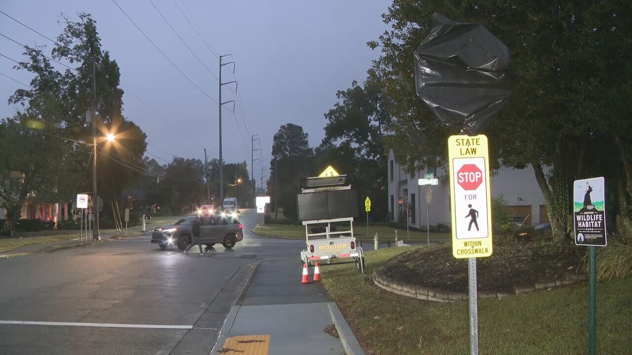 New stop signs installed on busy Brookhaven road taken down the next day