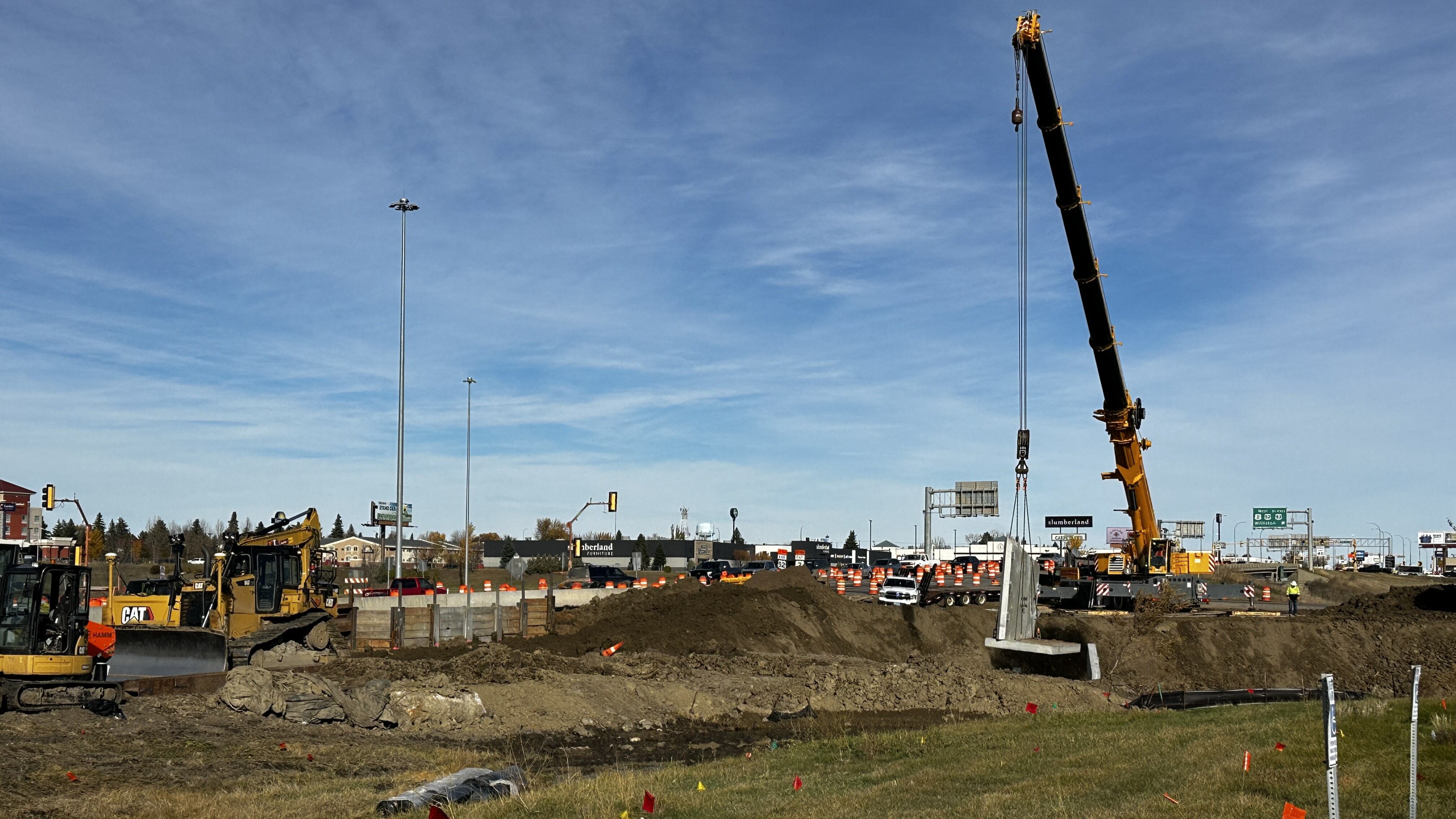 Finish line nears for Highway 83 culvert project in Minot