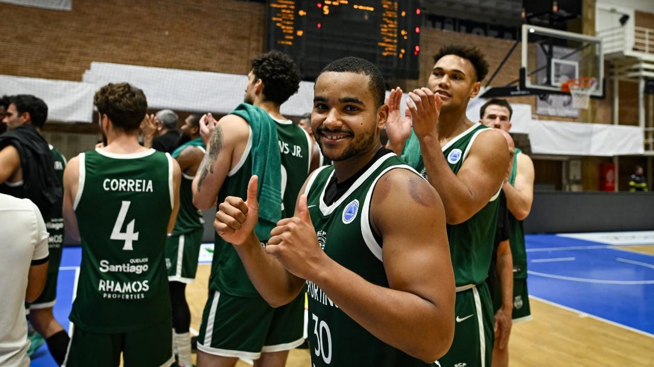 Basquetebol: Sporting fecha primeira volta da fase regular da Liga a vencer