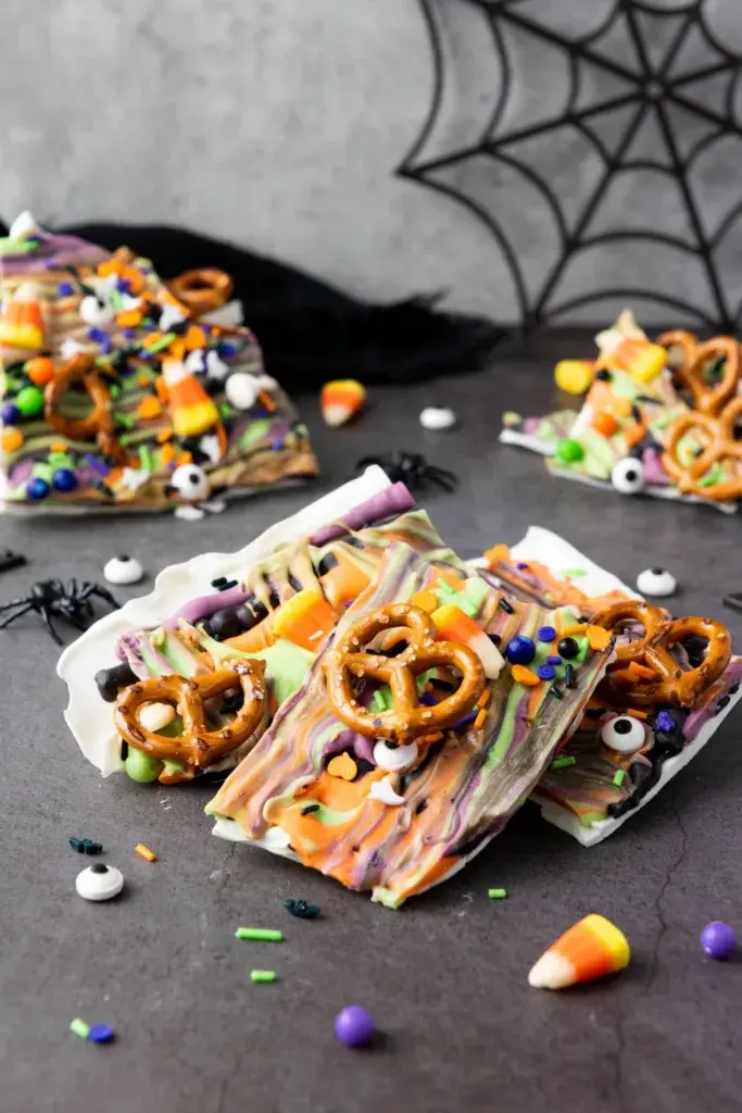 Halloween Candy Bark