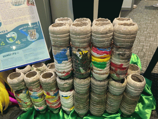 Recycled water bottles take spotlight in disaster prevention ...