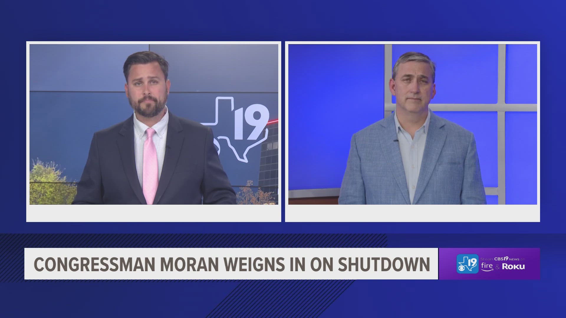 Rep. Nathaniel Moran weighs in on government shutdown