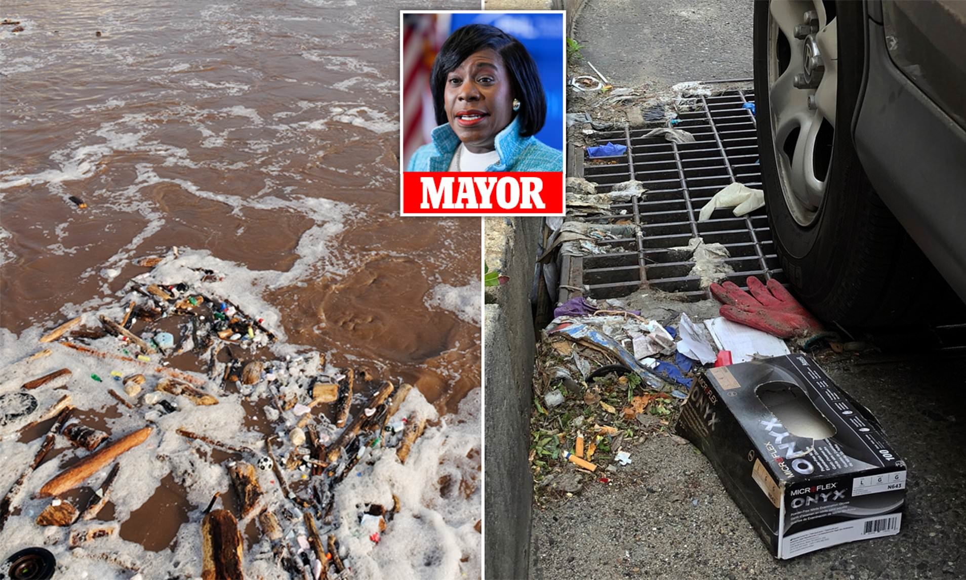 Democrat-run dystopia stinks to new low as drains and waterways ...