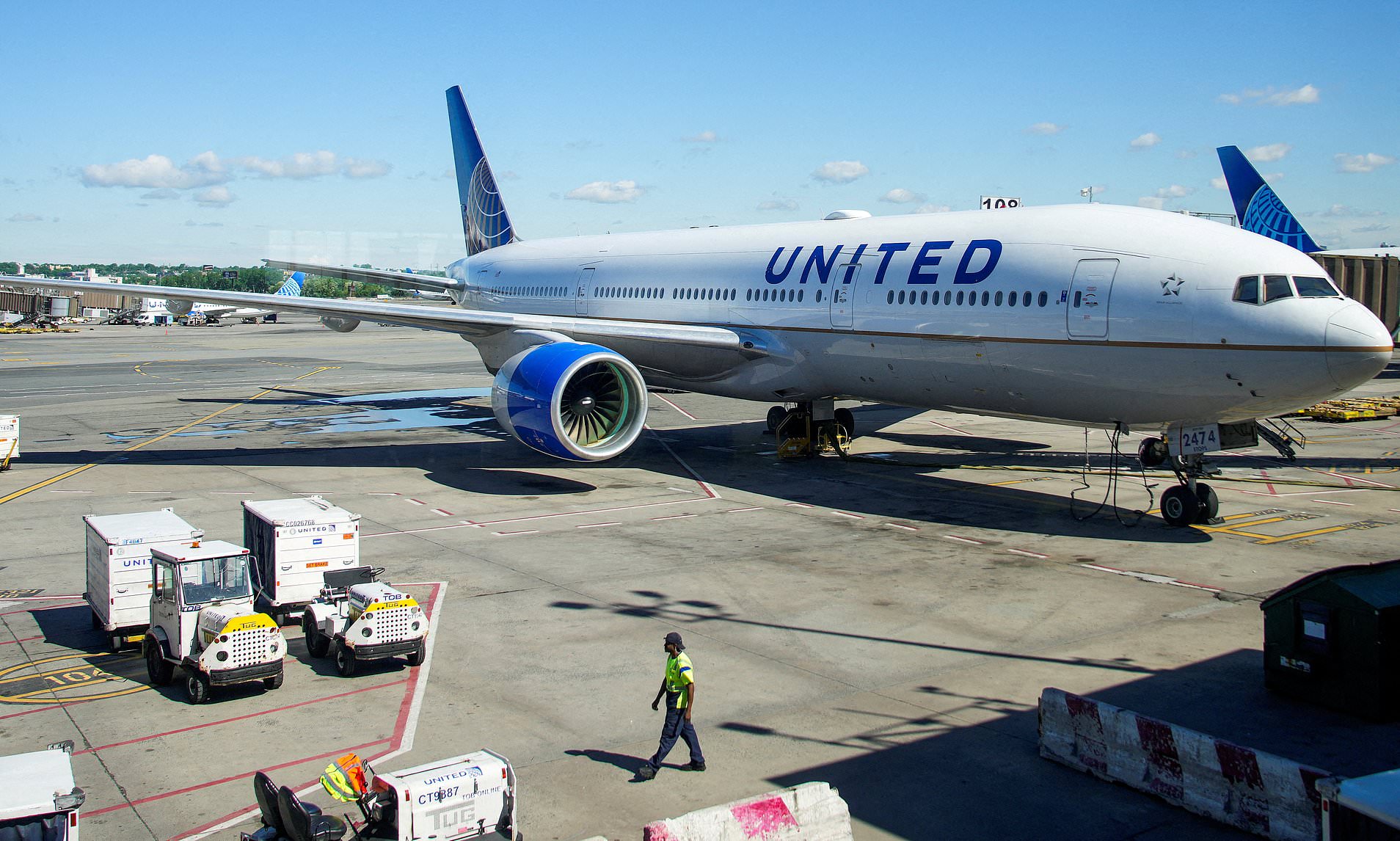 Travel chaos as America's eighth busiest airport HALTS FLIGHTS