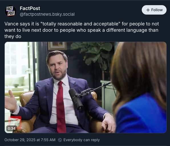 How does JD Vance reconcile his bigotry with his wife, in-laws and kids?