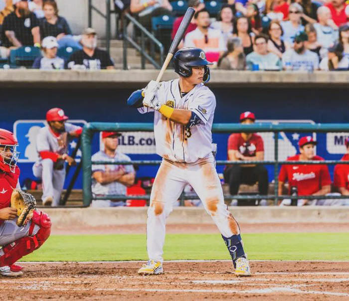 APBC서 문동주 상대 역전포 날린 호주선수, 두산 日 마무리 훈련서 외야수 경쟁중