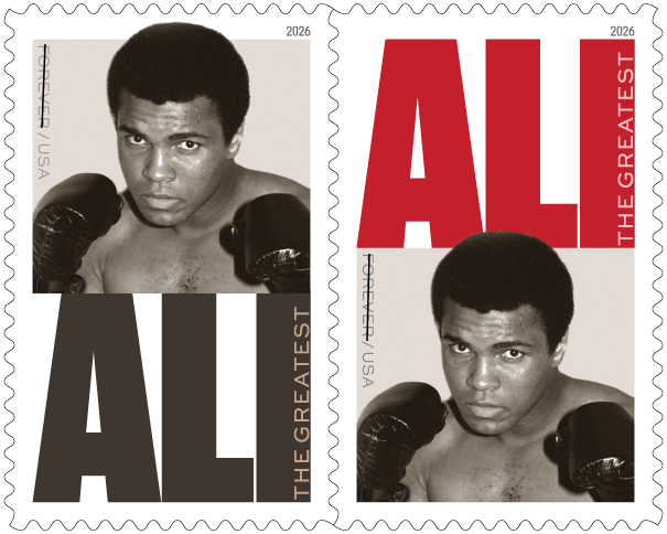 Muhammad Ali stamps come out this week. How to get them.