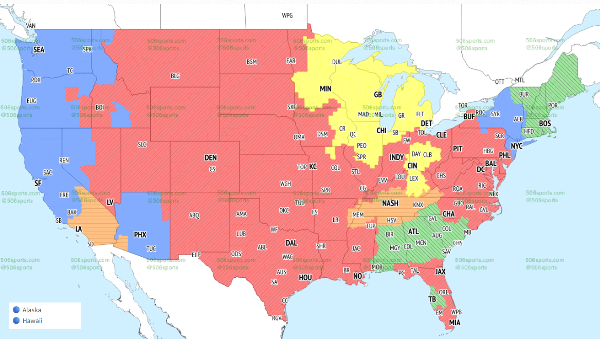 Steelers vs. Colts Week 9, broadcast map: Where fans can watch