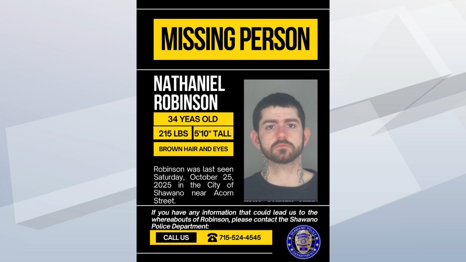 Shawano County missing persons case becomes a death investigation
