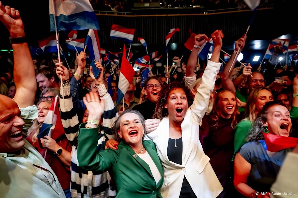 Zaal gaat los bij D66 na eerste exitpoll