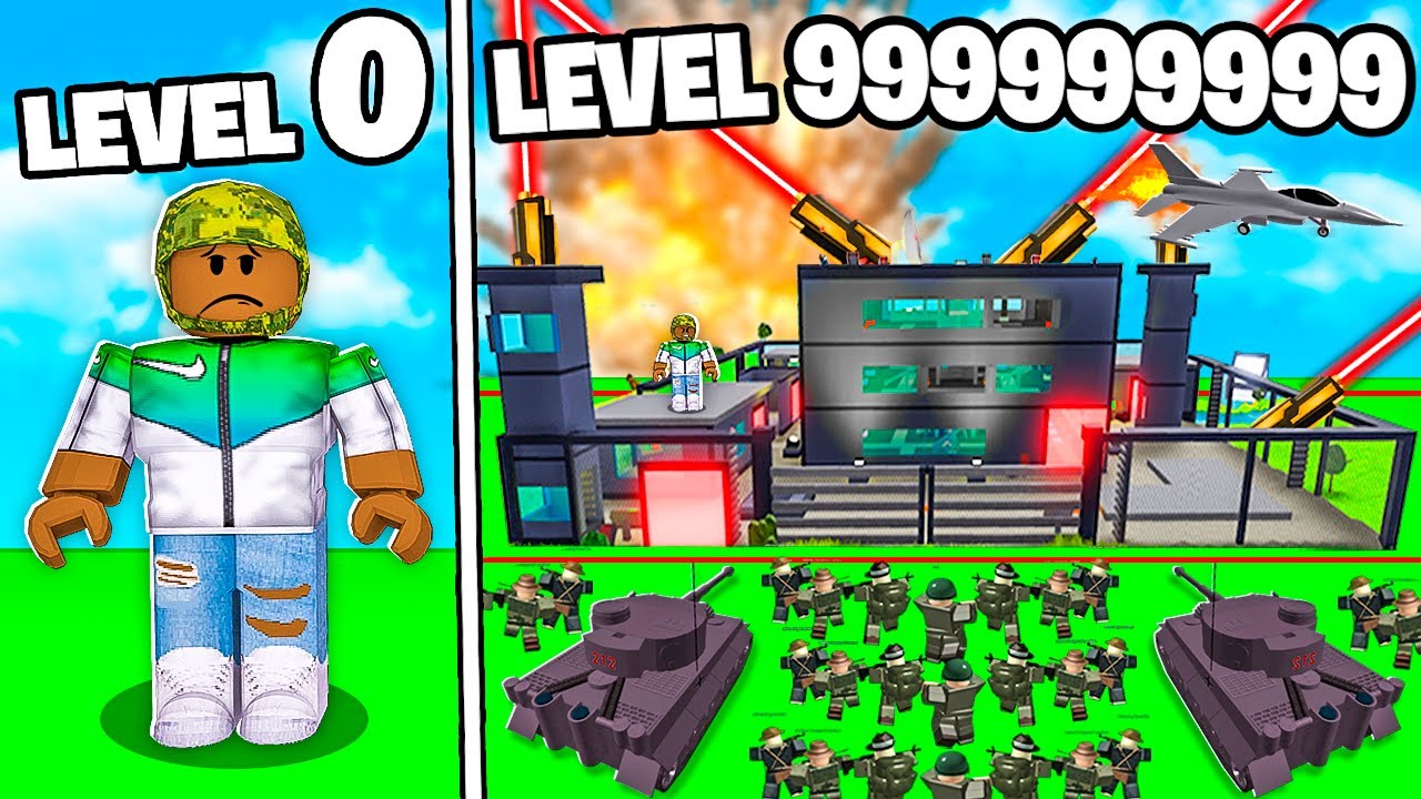 How military tycoon systems scale at max level