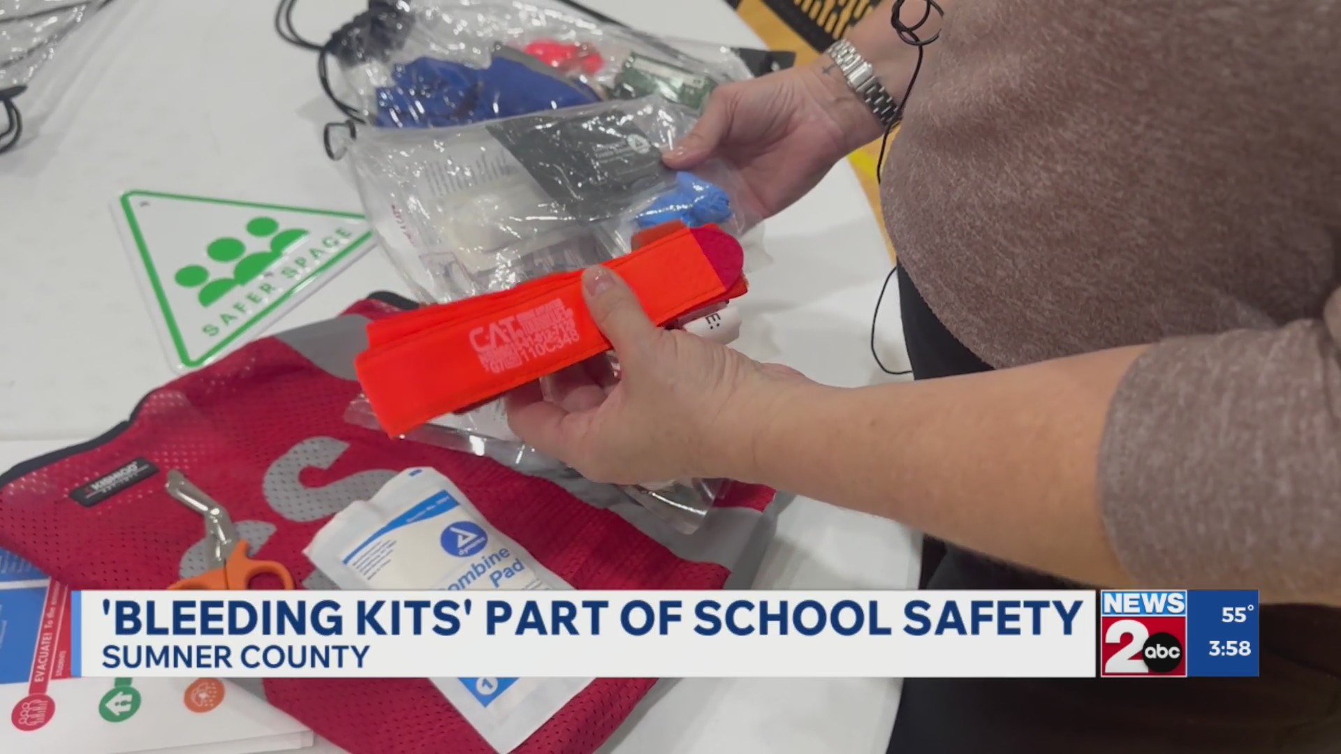 'Bleeding kits' part of school safety in Sumner County
