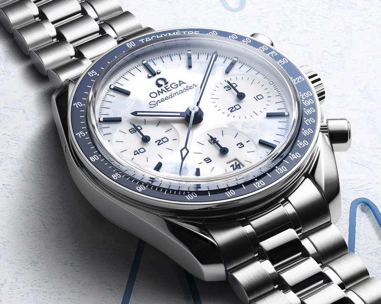 Omega’s Unexpected New Speedmaster Introduces an Entirely New Kind of Cool
