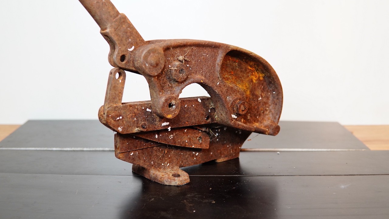 From rust to shine: Metal shear restoration