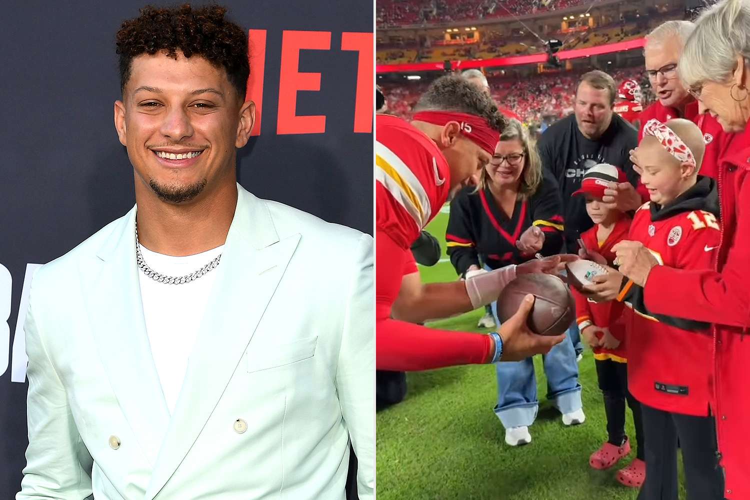 Patrick Mahomes Surprises Young Fan Undergoing Cancer Treatment with ...
