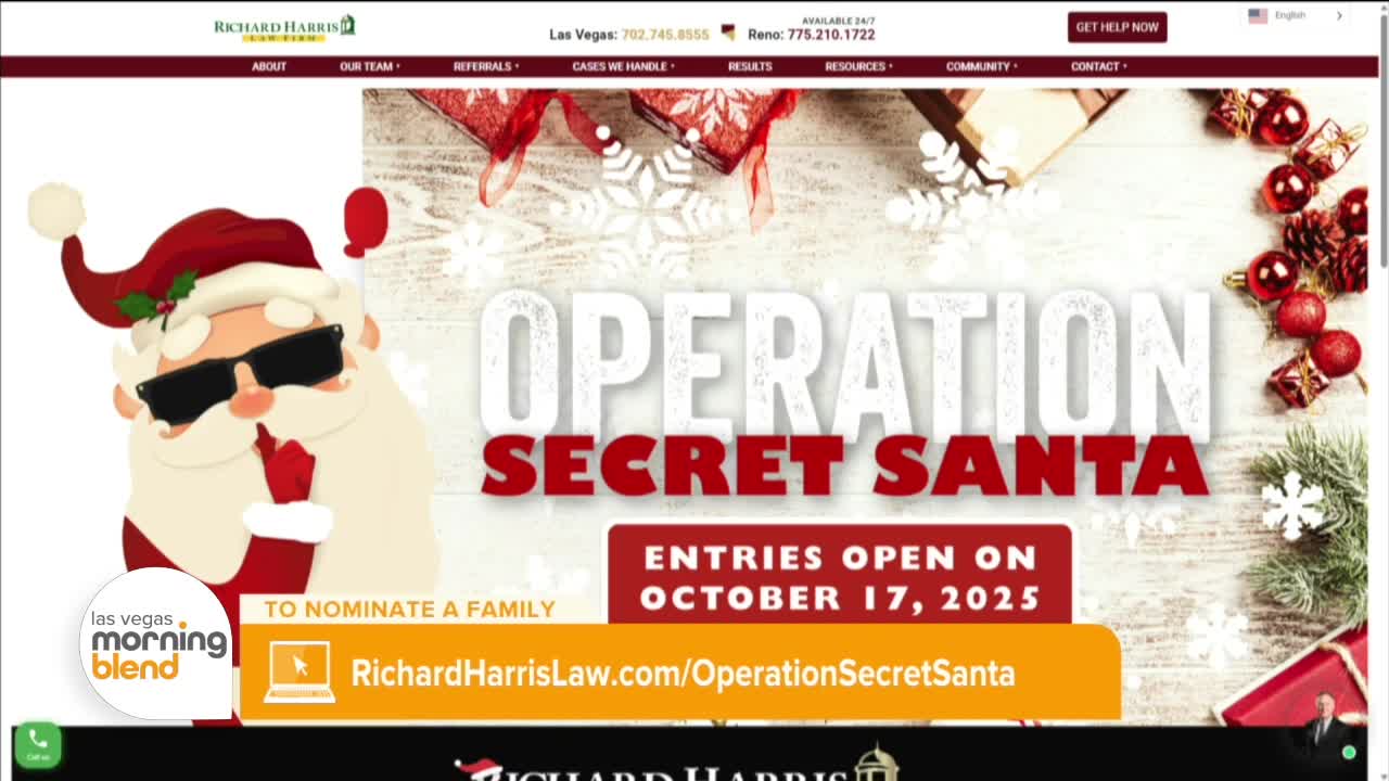 Operation Secret Santa Returns With Richard Harris Law Firm