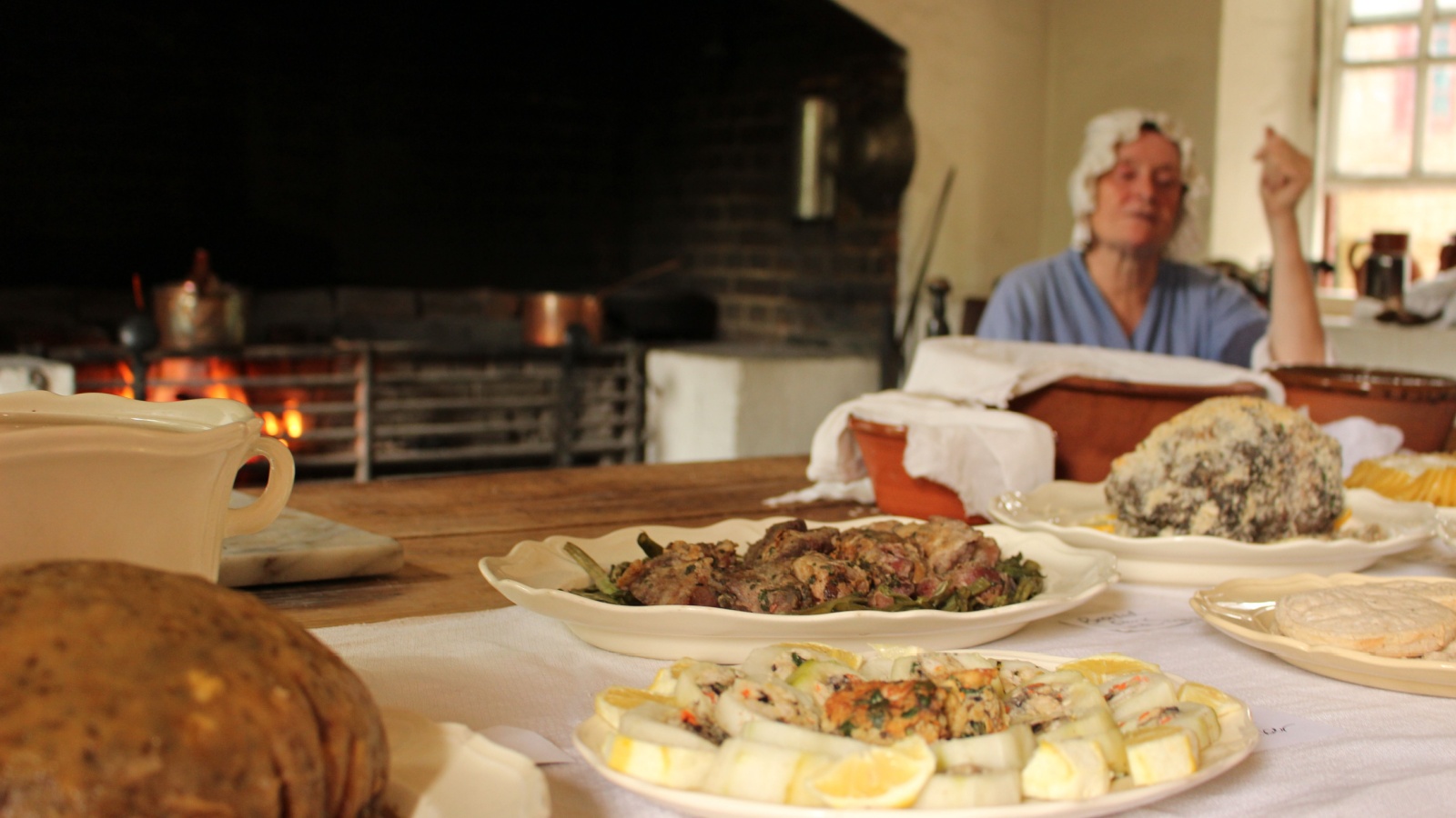 Rustic cooking classes in fall kitchens of heritage homes