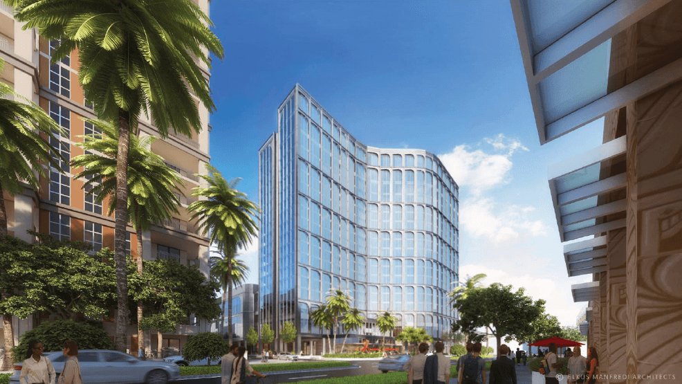 FIRST LOOK: Proposed $290M convention center hotel near downtown West ...