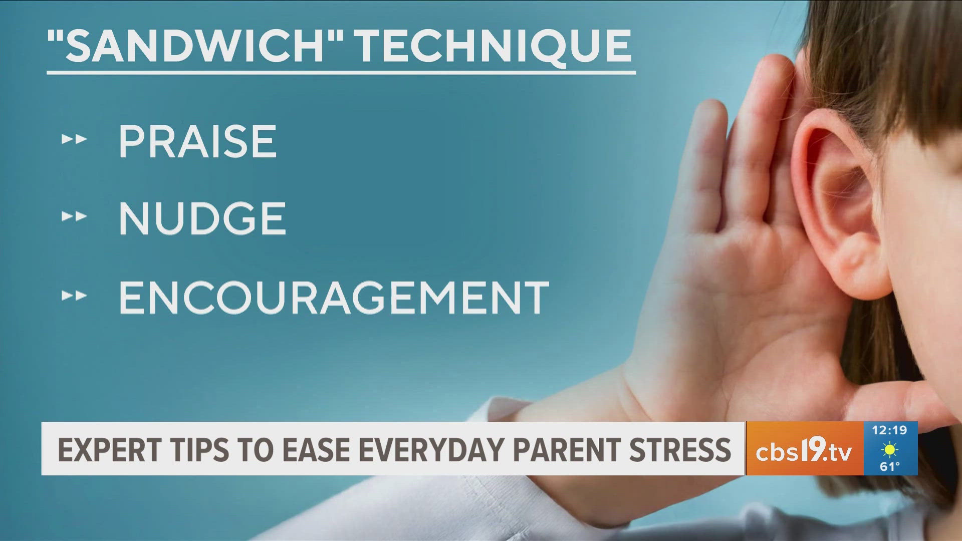 Experts share tips to ease everyday parent stress