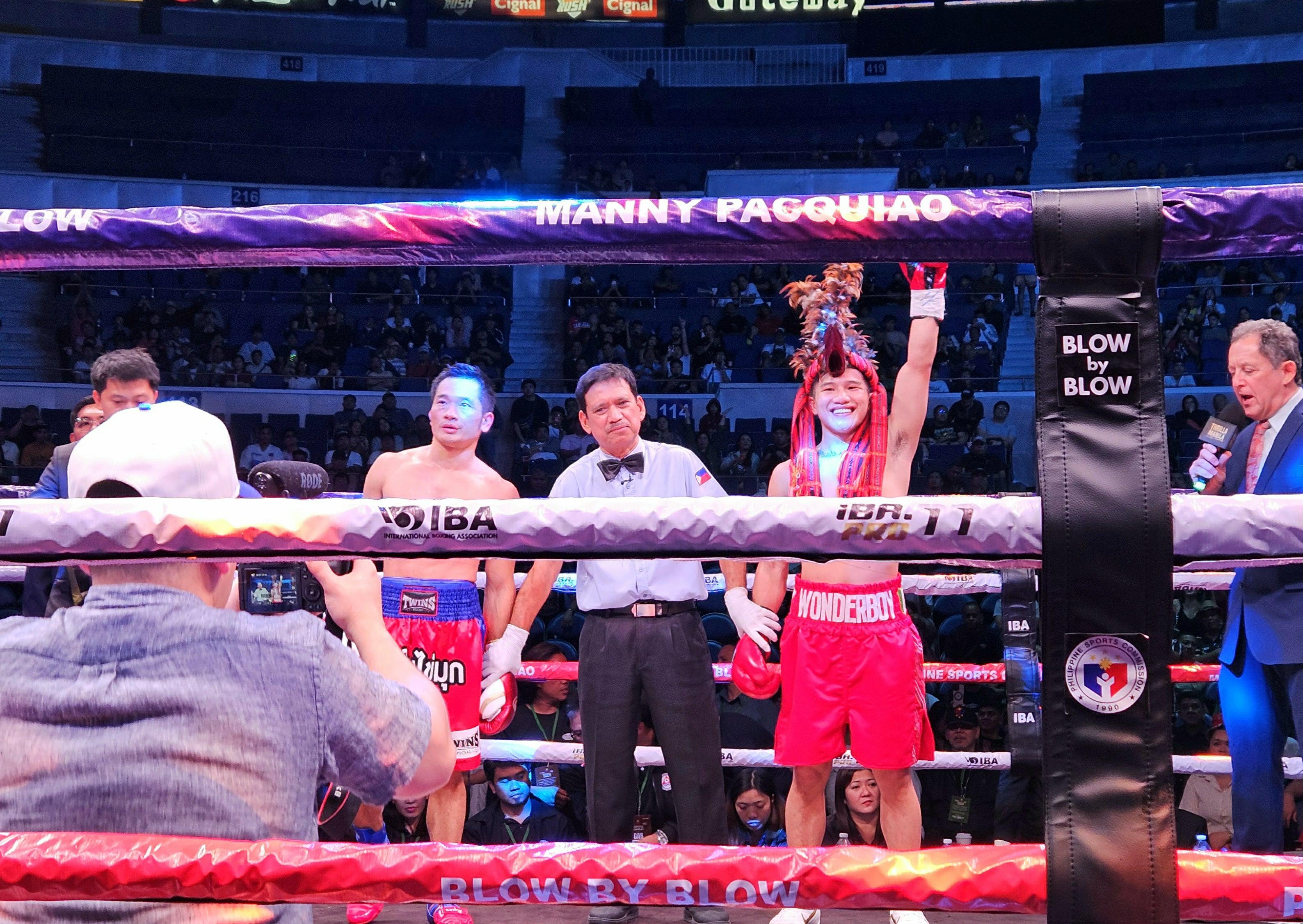 Carl Jammes Martin survives knockdown, beats Dipaen at Thrilla 50th anniversary