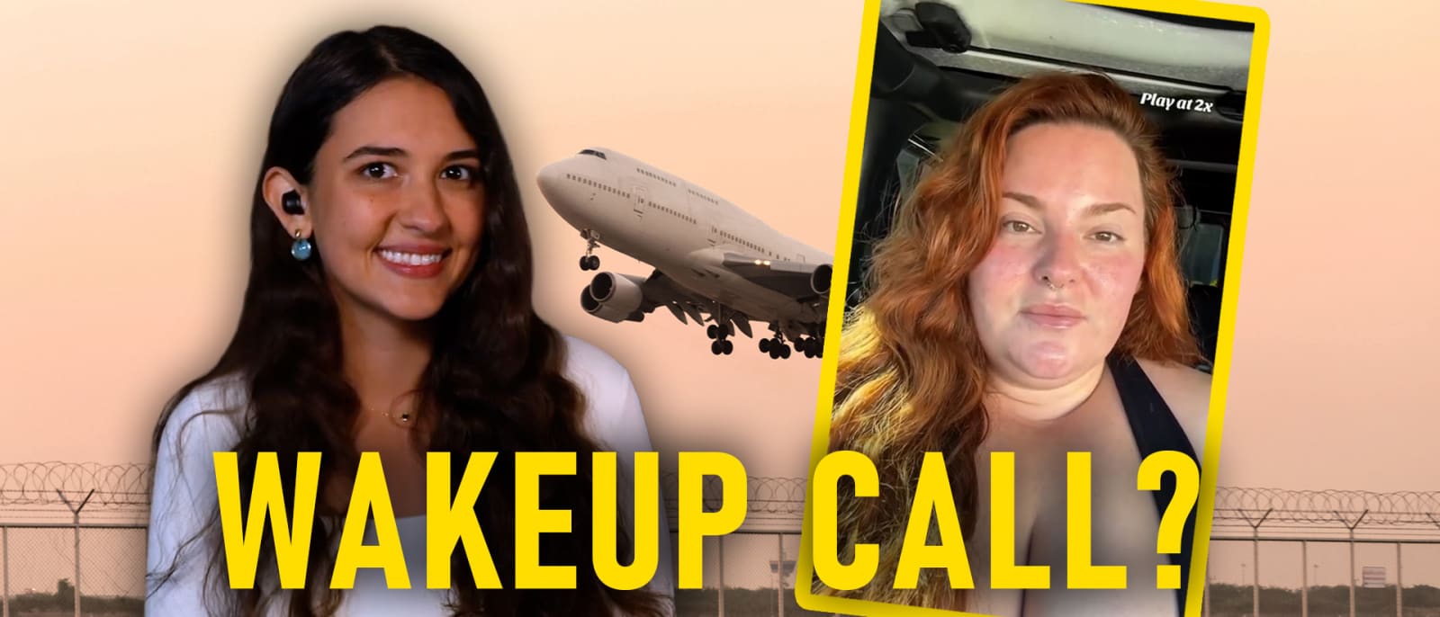 Based Flight Attendant Humbles Fat Activist