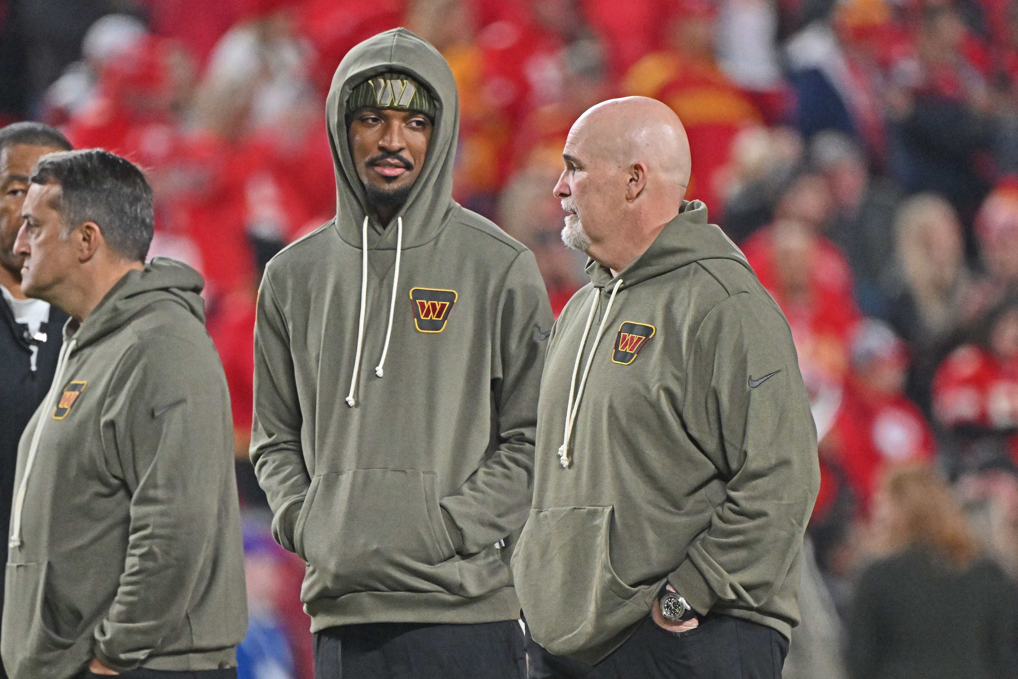 Jayden Daniels is in line to return Sunday, but Terry McLaurin is out