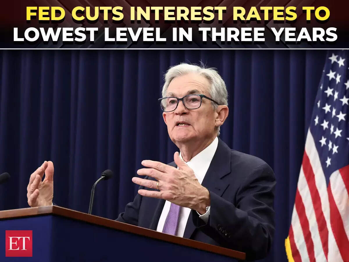 Fed slashes interest rates by 25 bps to 3.75%-4%, hitting 3-year low ...