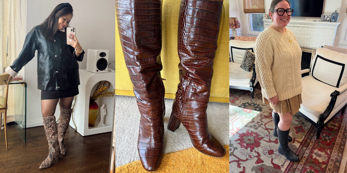 The 13 best knee-high boots that don't sacrifice style for comfort