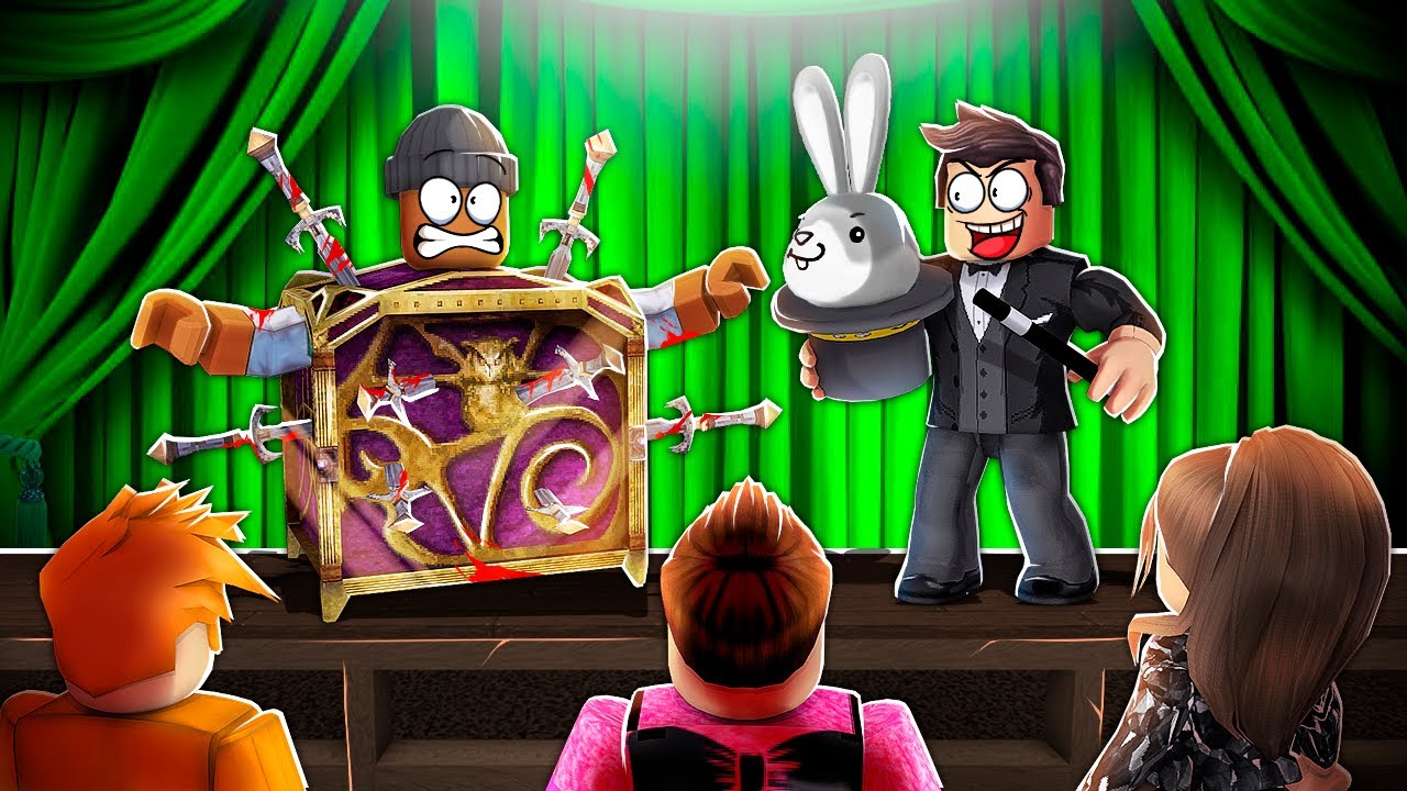 How magic show story games use illusion in Roblox