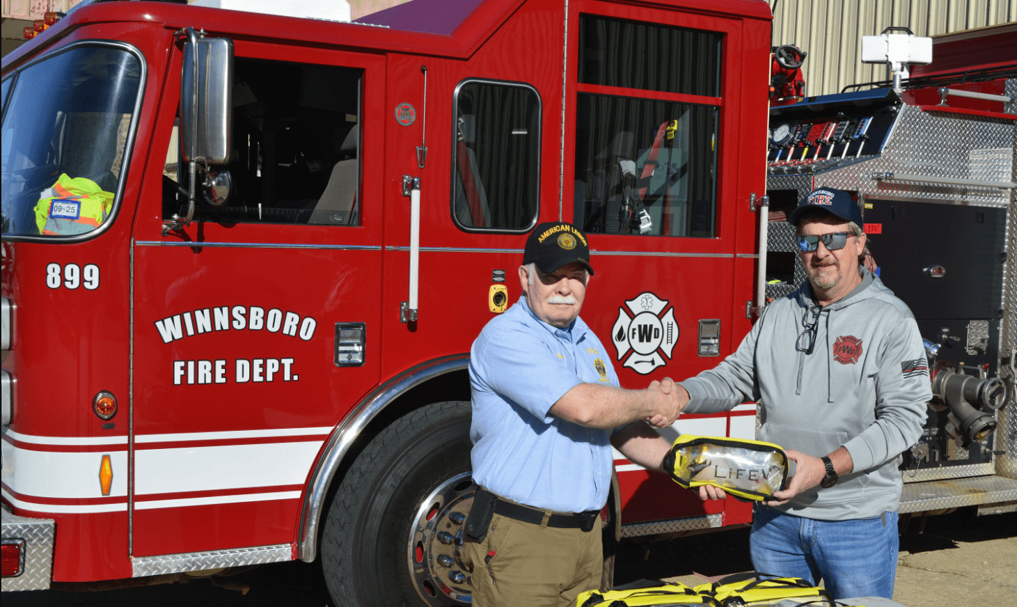 American Legion Post 340 provides generous donations to Winnsboro community