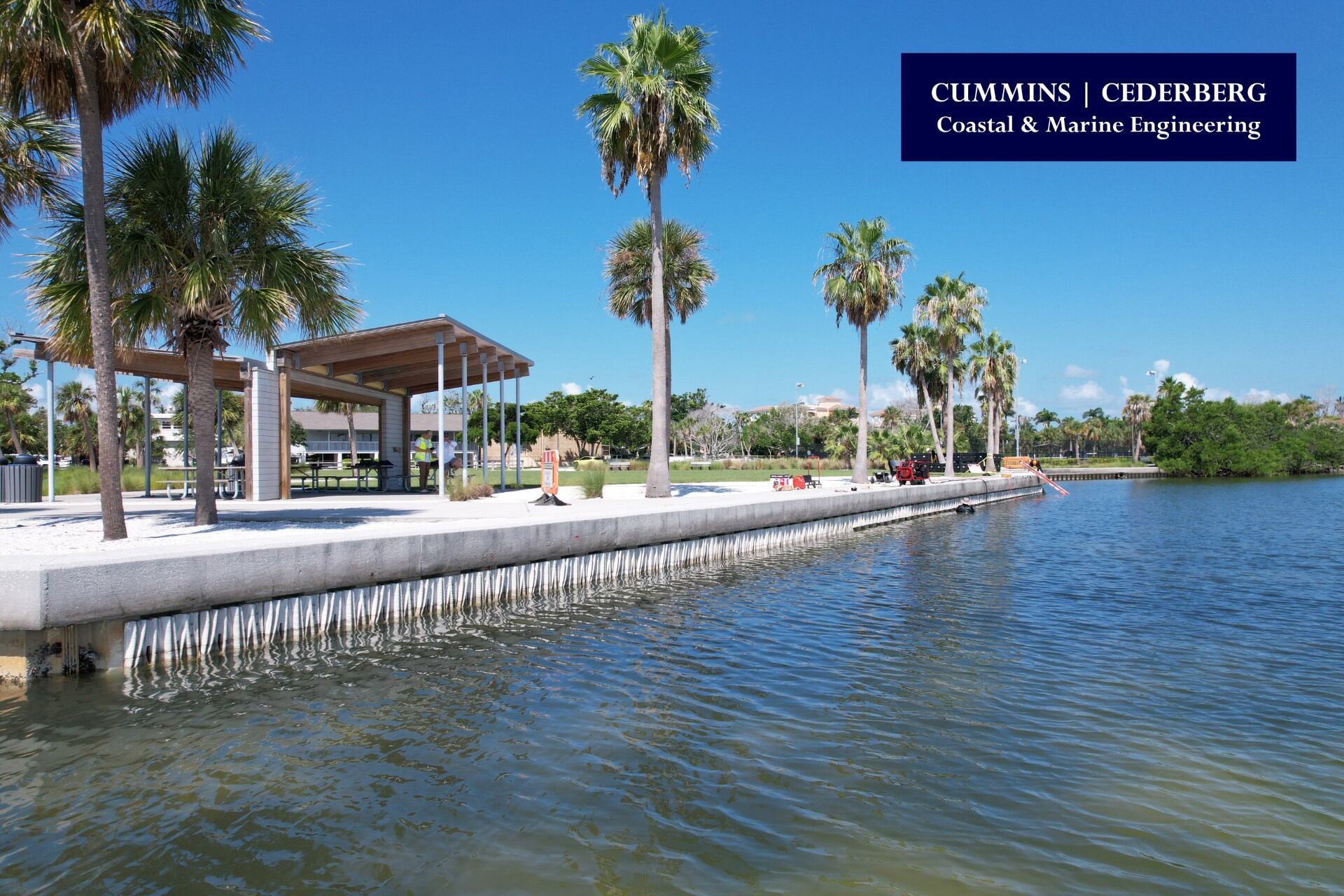 Town of Longboat Key celebrates completion of 300-foot living seawall