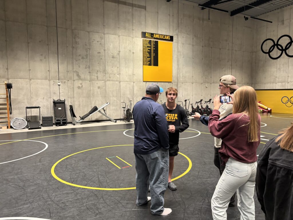 From the head Hawk: Tom Brands takes the mic at Iowa Media Day