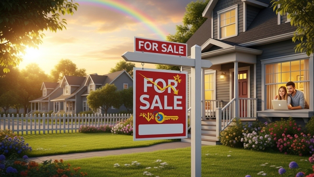 Mortgage rates just hit their lowest level in a year