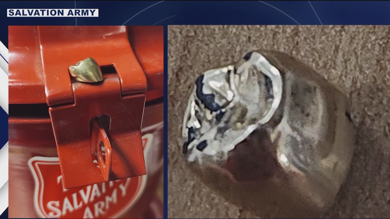 Gold tooth dropped in Arizona Salvation Army Red Kettle