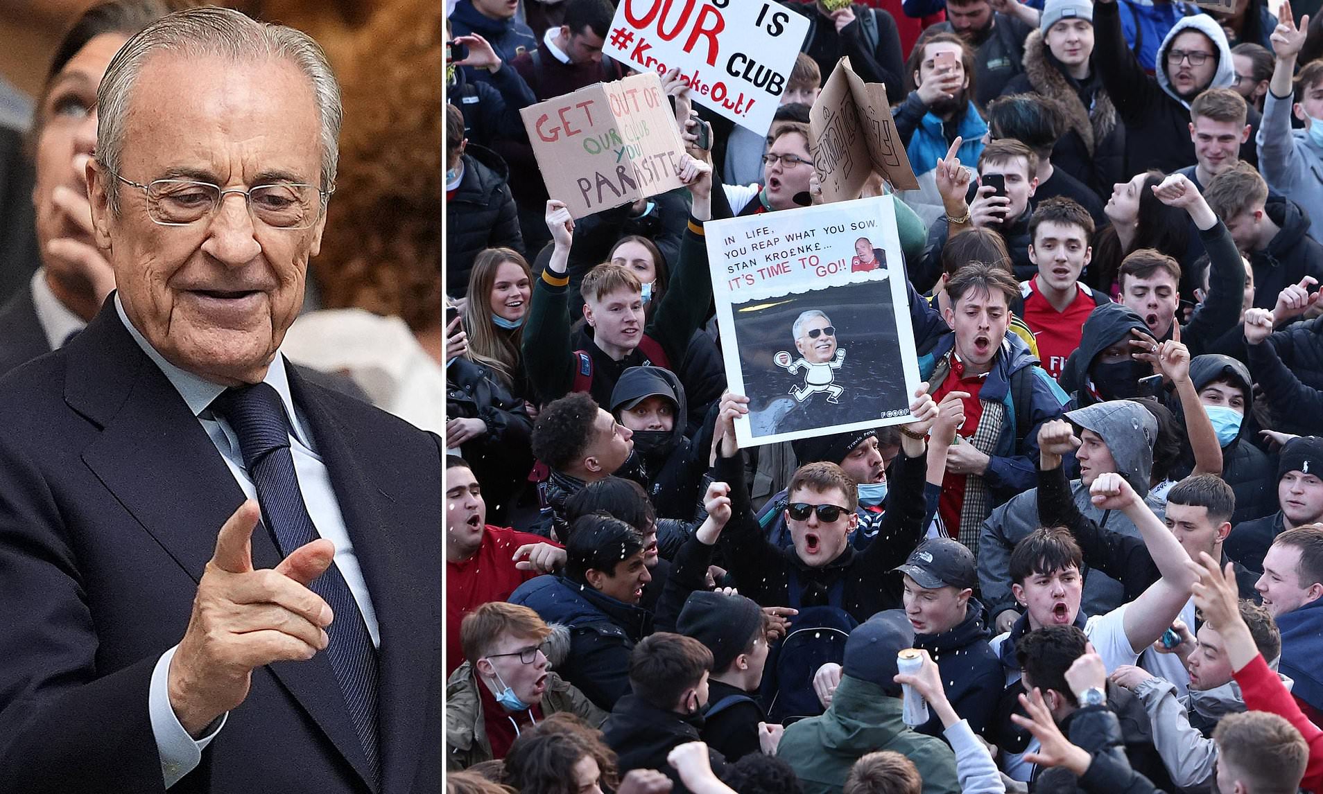 Real Madrid are set to SUE UEFA over European Super League backlash ...