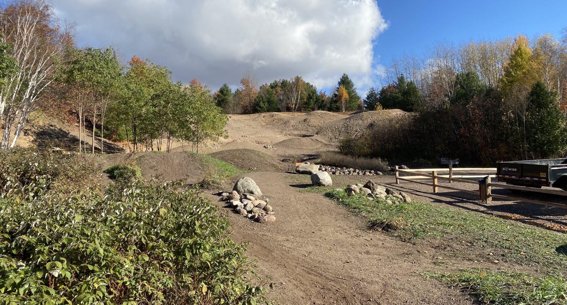 Hancock Trails Club opens bike trails as trailhead & bike park project ...