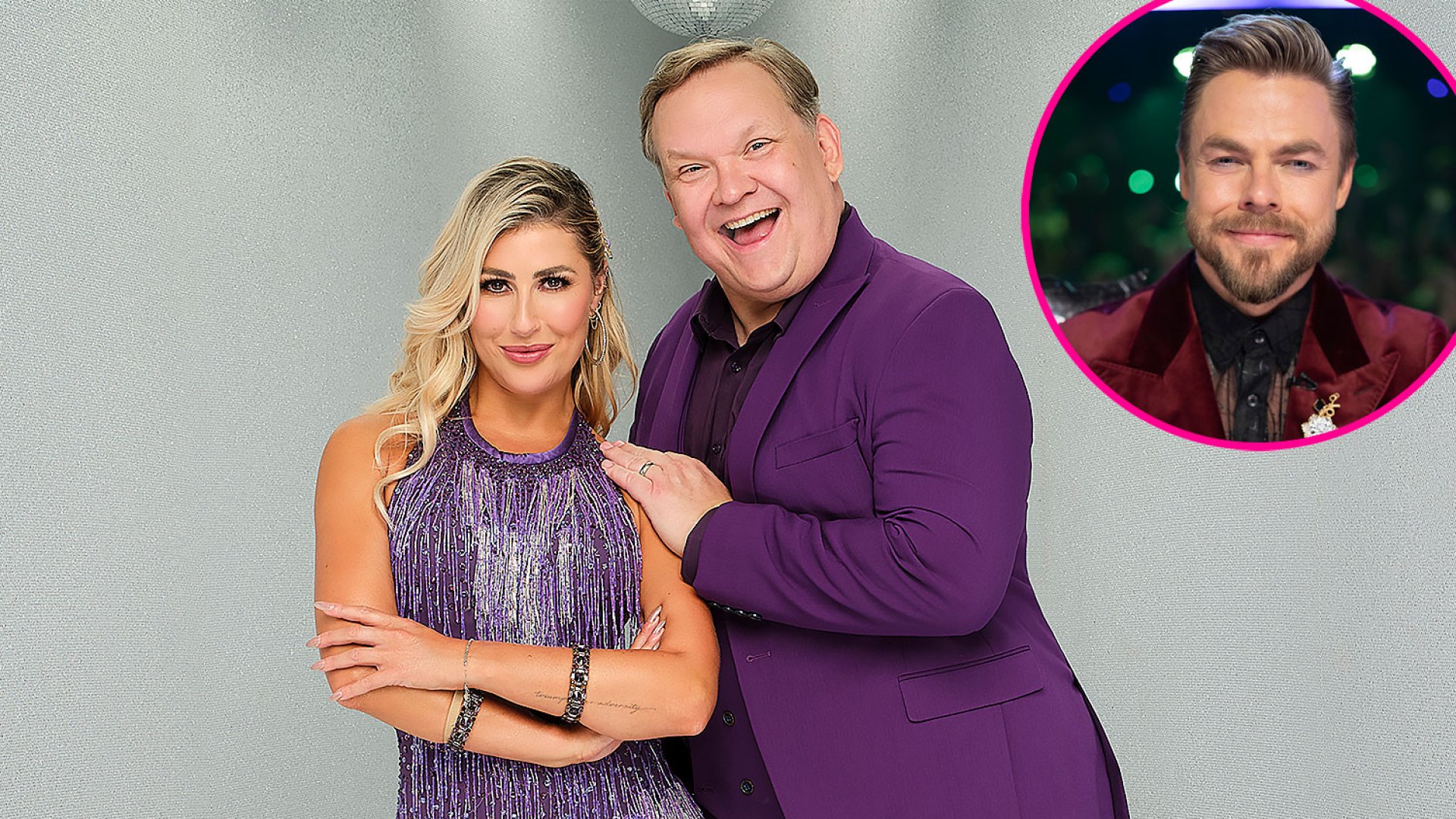 Emma Slater Hints Derek Hough Has 'Secretly' Been Rooting for Andy Richter