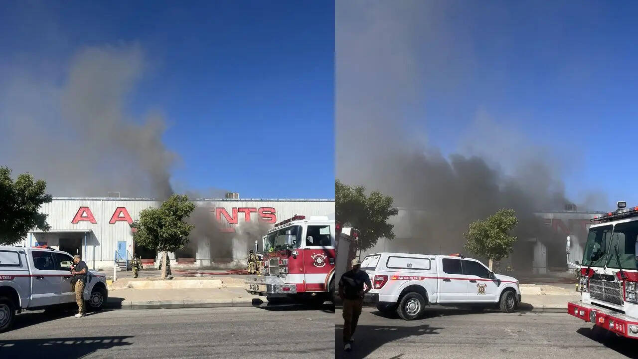 Fire In Albuquerque Today: Major Blaze Near Downtown Sends Smoke Over ...