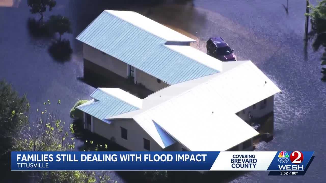Brevard County families face flooding challenges after heavy rainfall