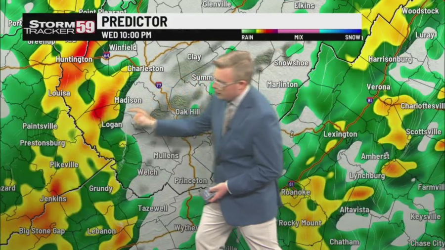 Gusty downpours tonight to create treacherous travel, rain continues ...