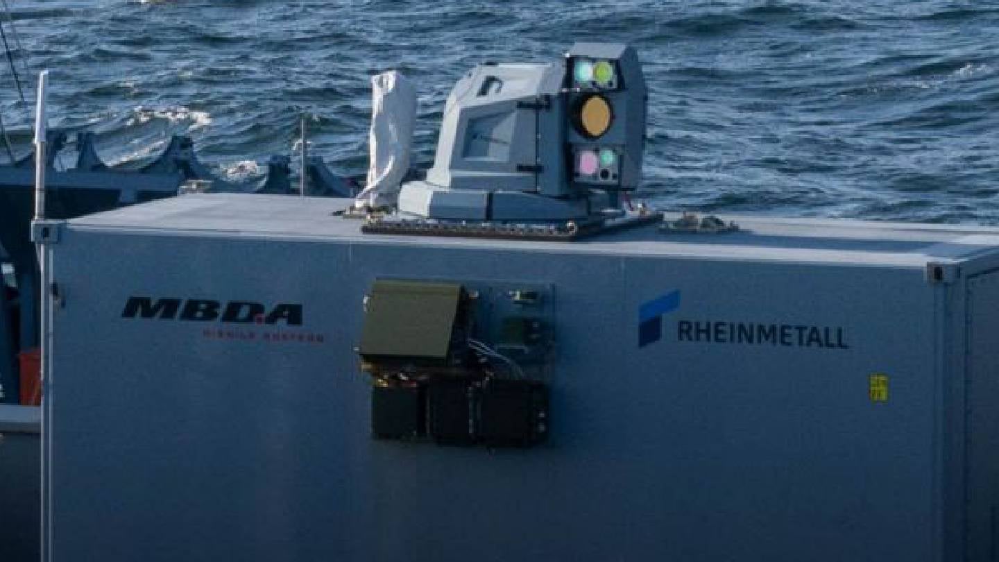 German Navy’s laser demonstrator moves to WTD 91 testing
