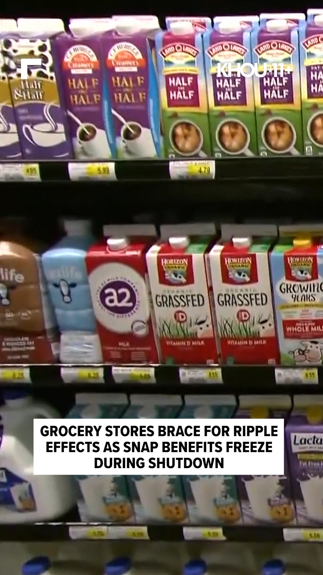 SNAP cutoff could jolt Texas grocery stores