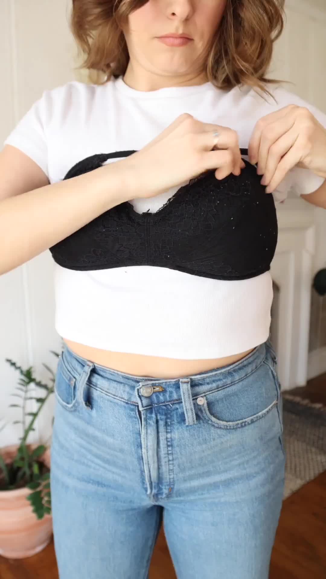 No strapless bra? Try this! #shorts
